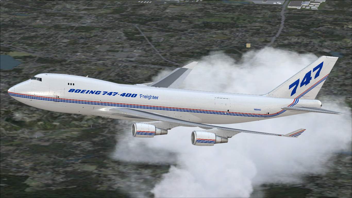 Texturas Brasileiras: Boeing House Colours N6005C Boeing 747-400F