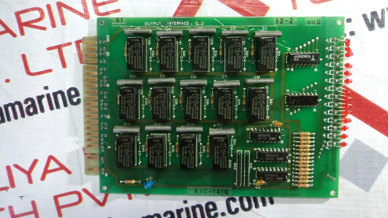 TERASAKI EIC-141G PCB CARD K/762/155-001A - Aeliya Marine