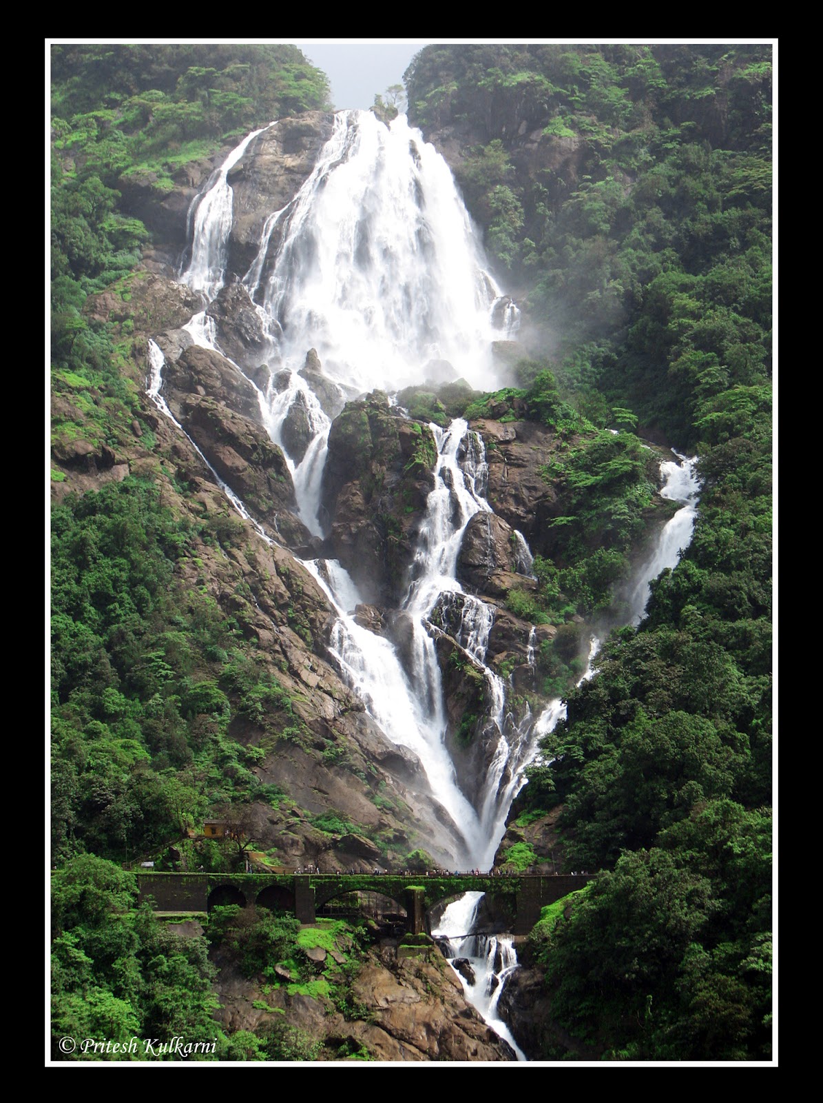 Dudhsagar Falls Monsoon