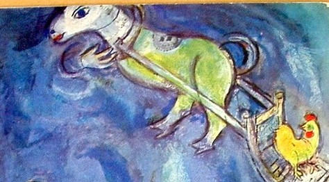 bensozia: Marc Chagall's Magical Animals