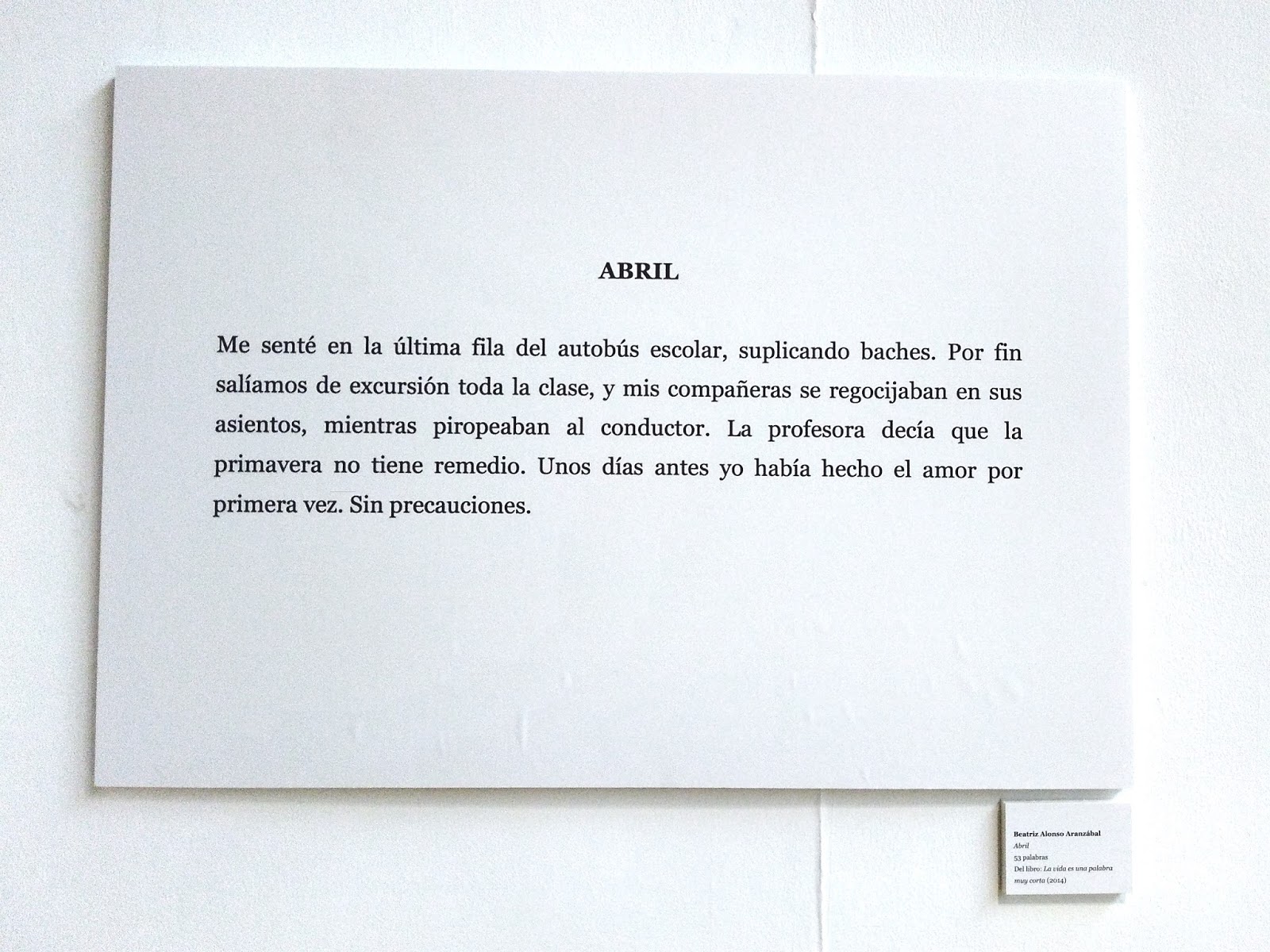 Cartas Sin Sellos: octubre 2017