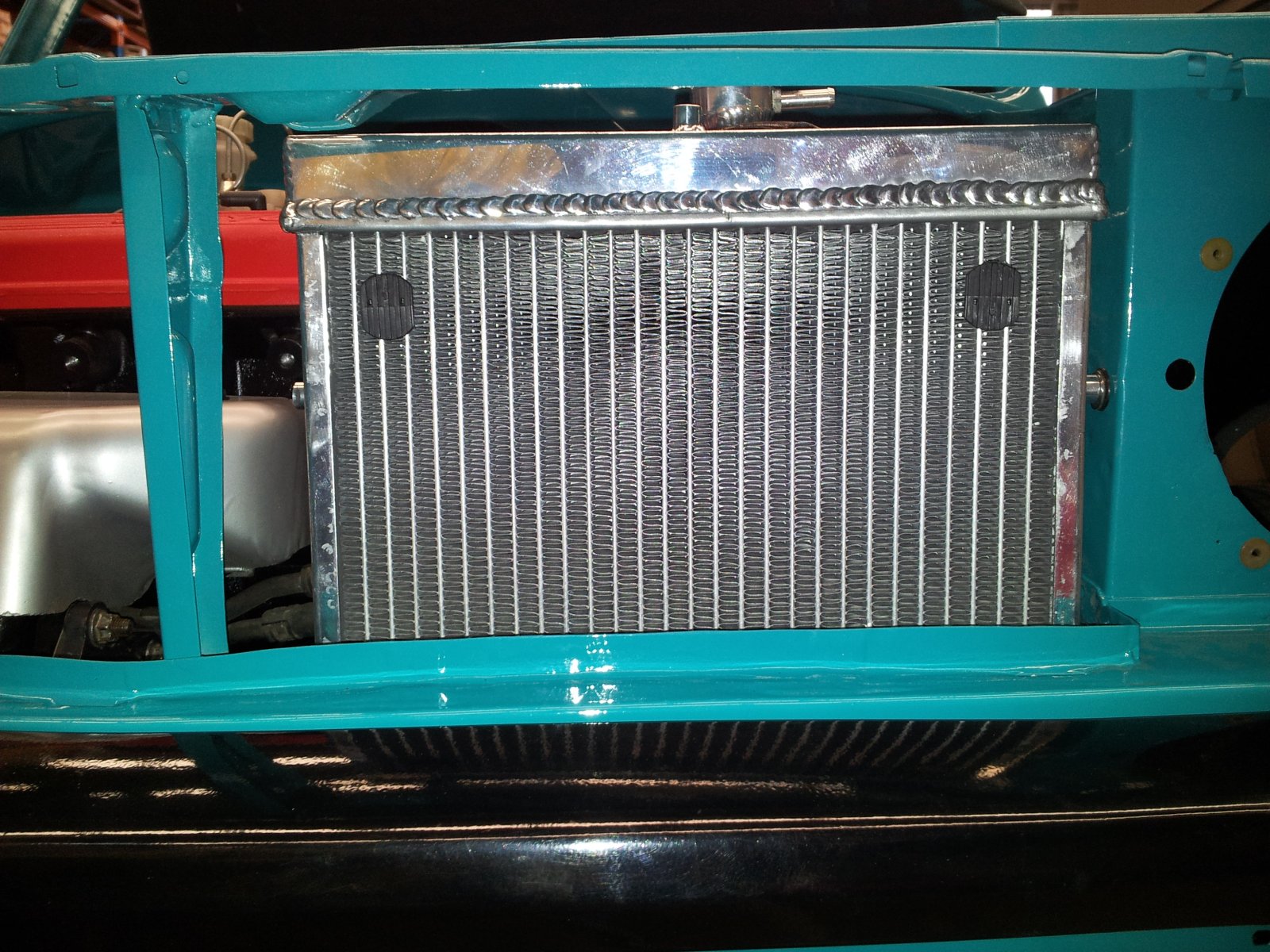 Glanza V 4EFTE Powered Clubman - The Mini Flyer: Build Up 02 + Radiator ...