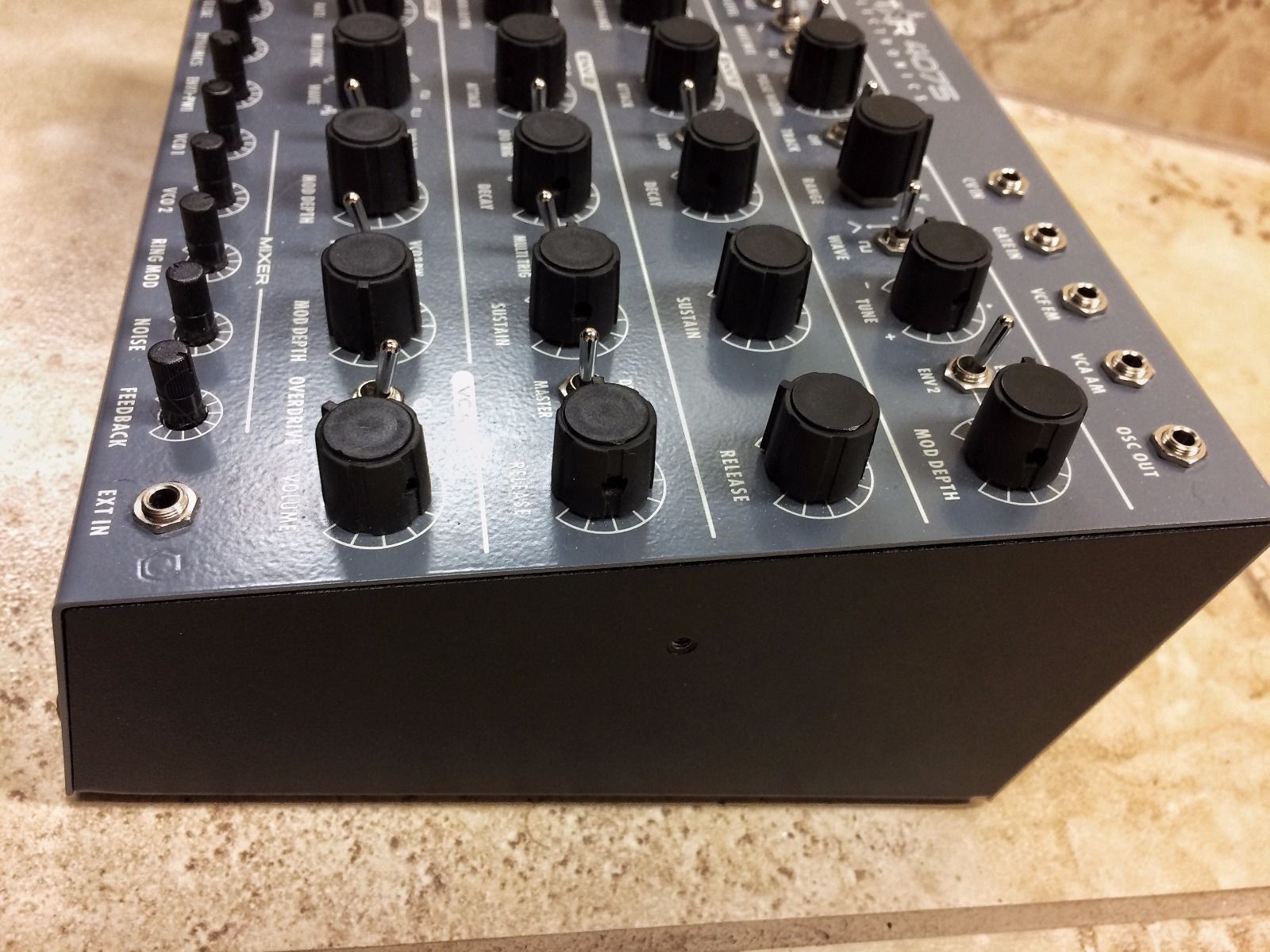MATRIXSYNTH: Studio Electronics Boomstar 4075 SN 100402 with Custom Wood Sides