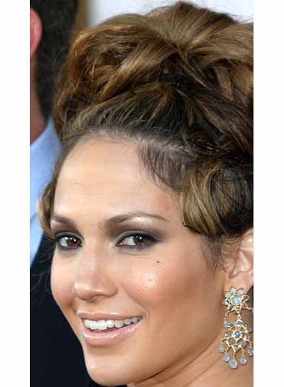Beutiful Hairstyle Of Jennifer Lopez Picture Gallery - Celebrity Hairstyle