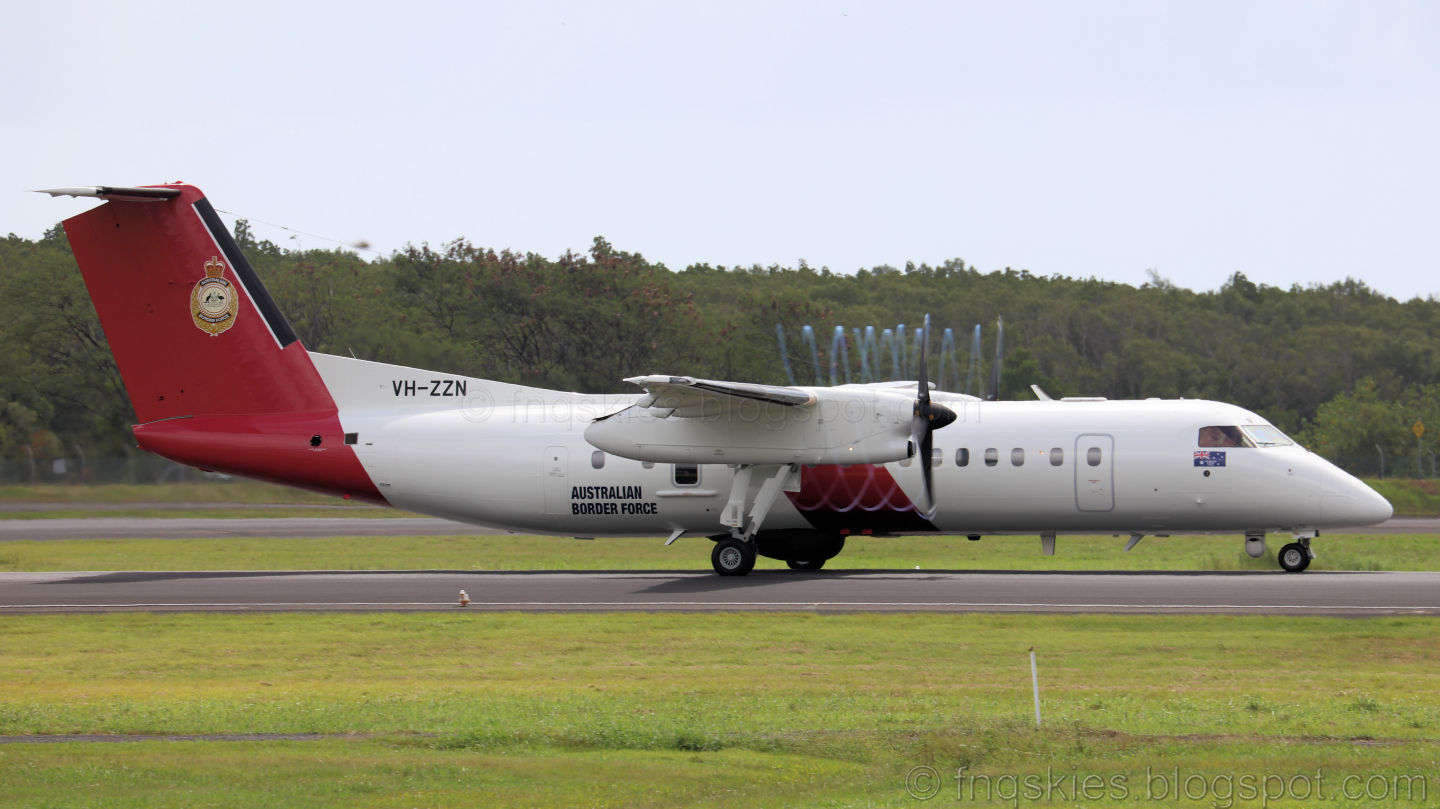 Far North Queensland Skies: Surveillance Australian Dash 8 Q300 VH-ZZN