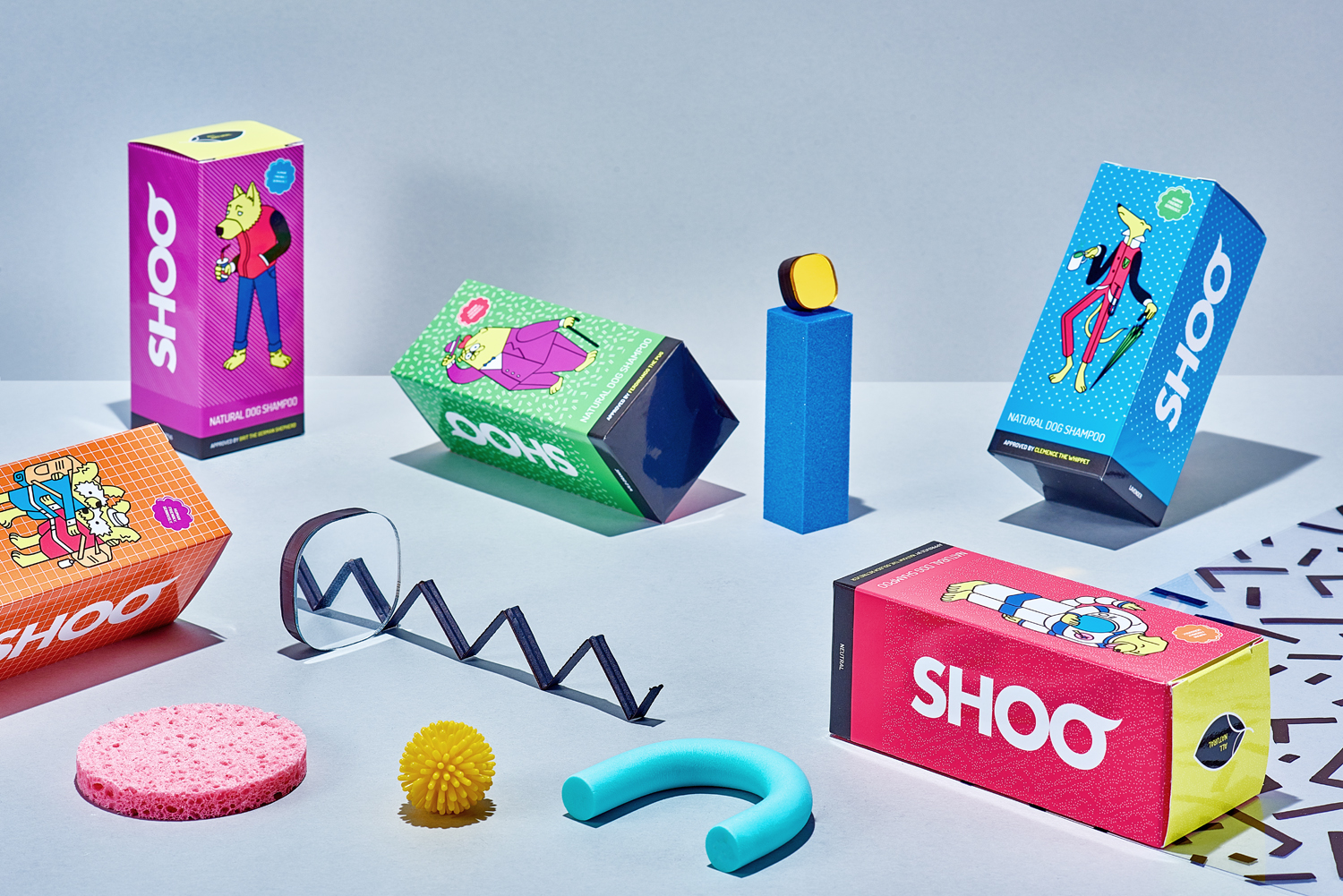 SHOO - All natural shampoo for dogs & you on Packaging of the World ...