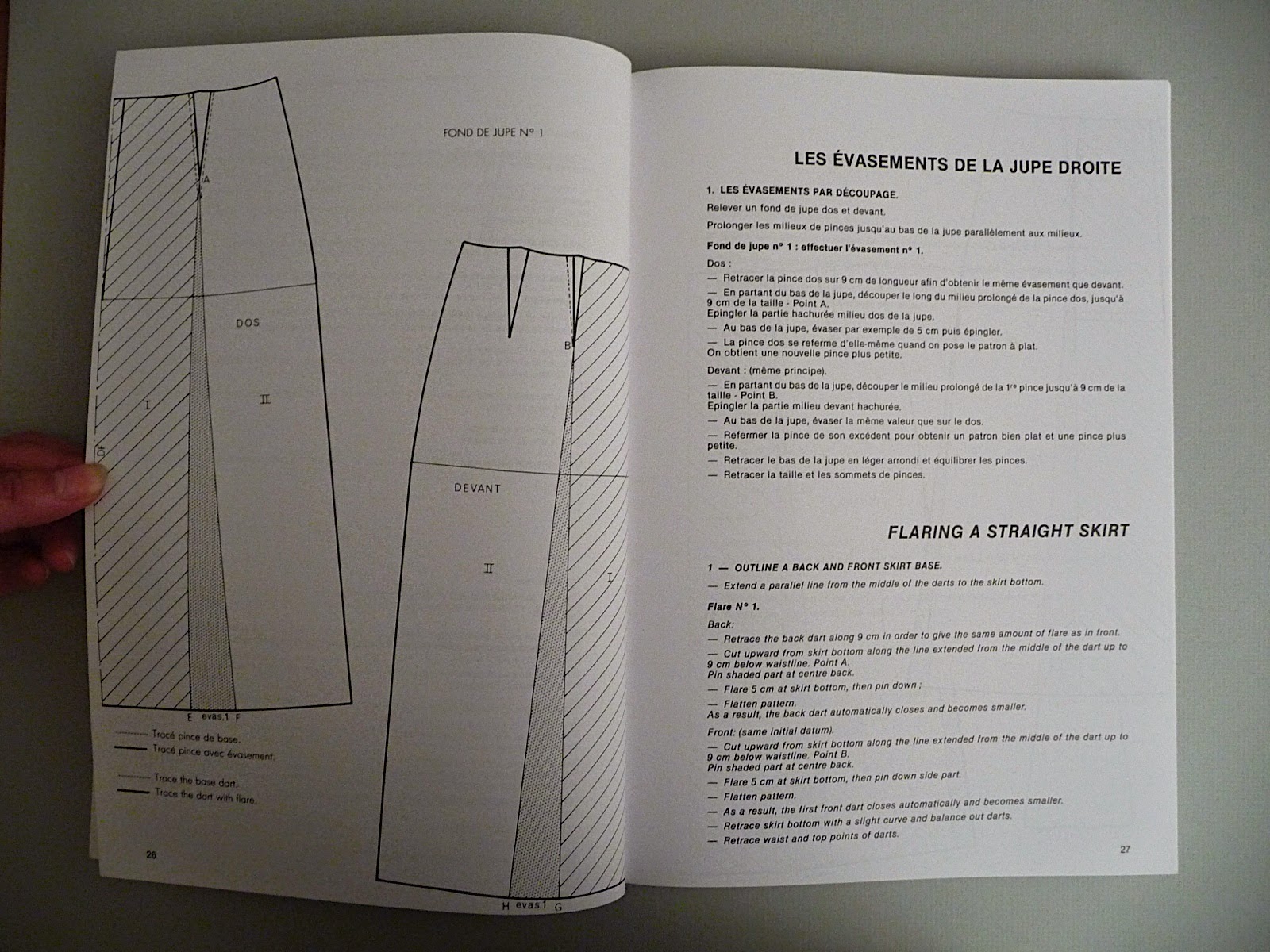ESMOD Pattern Drafting Textbook - modelist kitapları