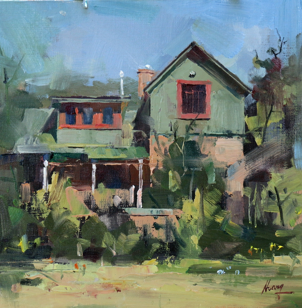 qiang-huang, a daily painter: "Vicki's House"