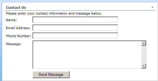 : Contact Us Form Web Part in SharePoint