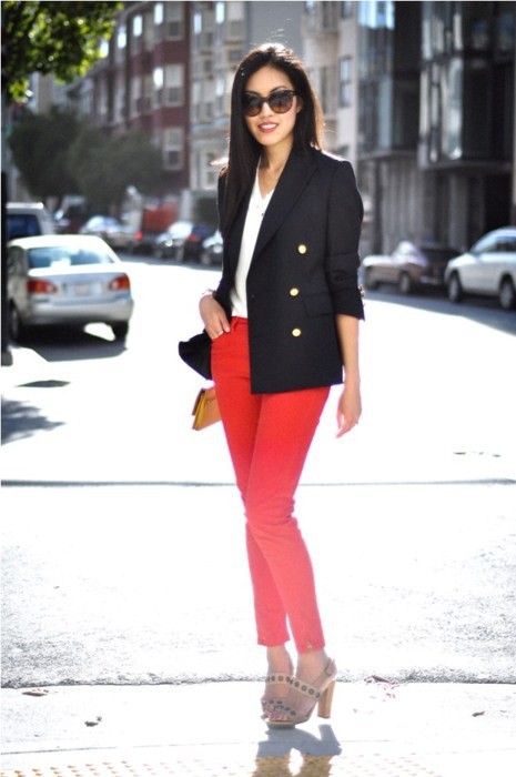 Dubai Fashionista: The Red Jeans