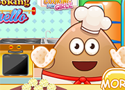 Pou Cooking Raffaello | juegos de Pou - jugar online - descargar - cartoon