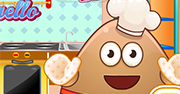 Pou Cooking Raffaello | juegos de Pou - jugar online - descargar - cartoon
