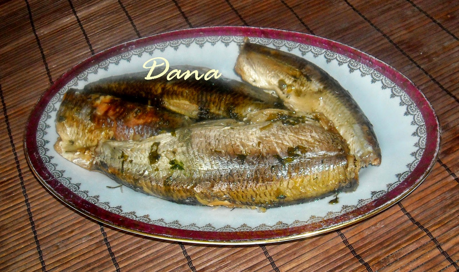 Kucni aparati i moji recept pp: Bela riba kuvana kao sardina