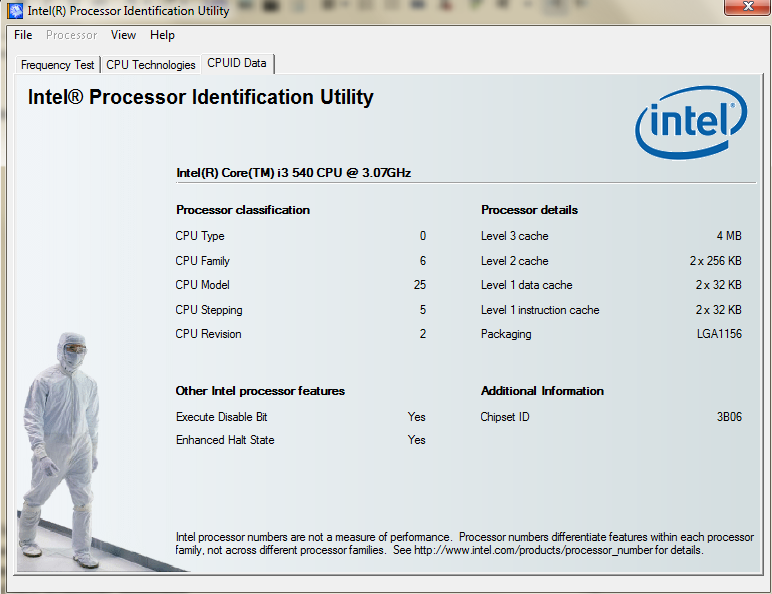 Check complete CPU,Intel Processor, Version and Details used in your ...