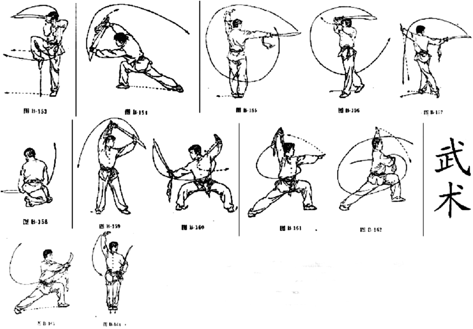 WUSHU: FORMAS: DAOSHU 16 MOVIMIENTOS