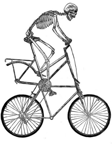 BicycleFriends.com: Tall Bike Skeleton