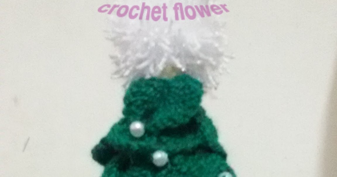 crochet Flower: How to Crochet a Christmas Tree -Crochet Crocodile Stitch