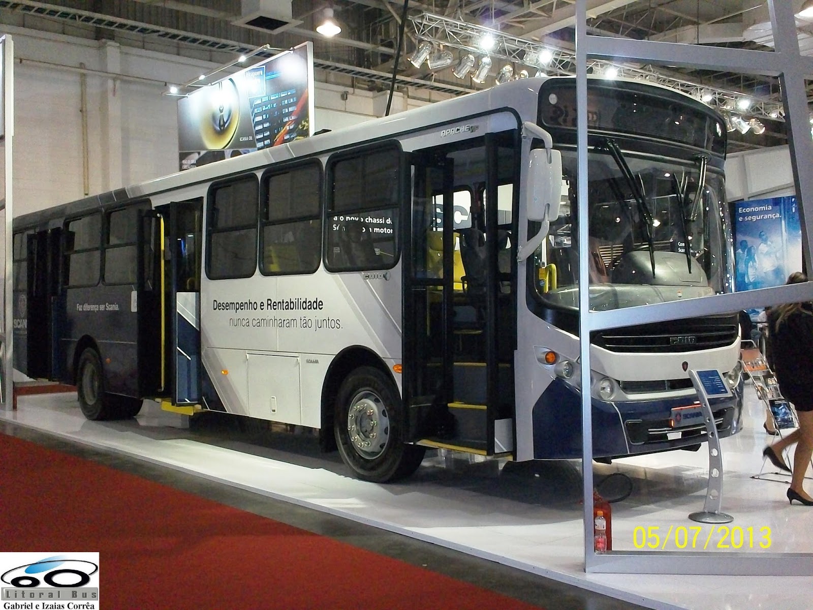 Litoralbus 12: Caio Apache Vip III - Scania