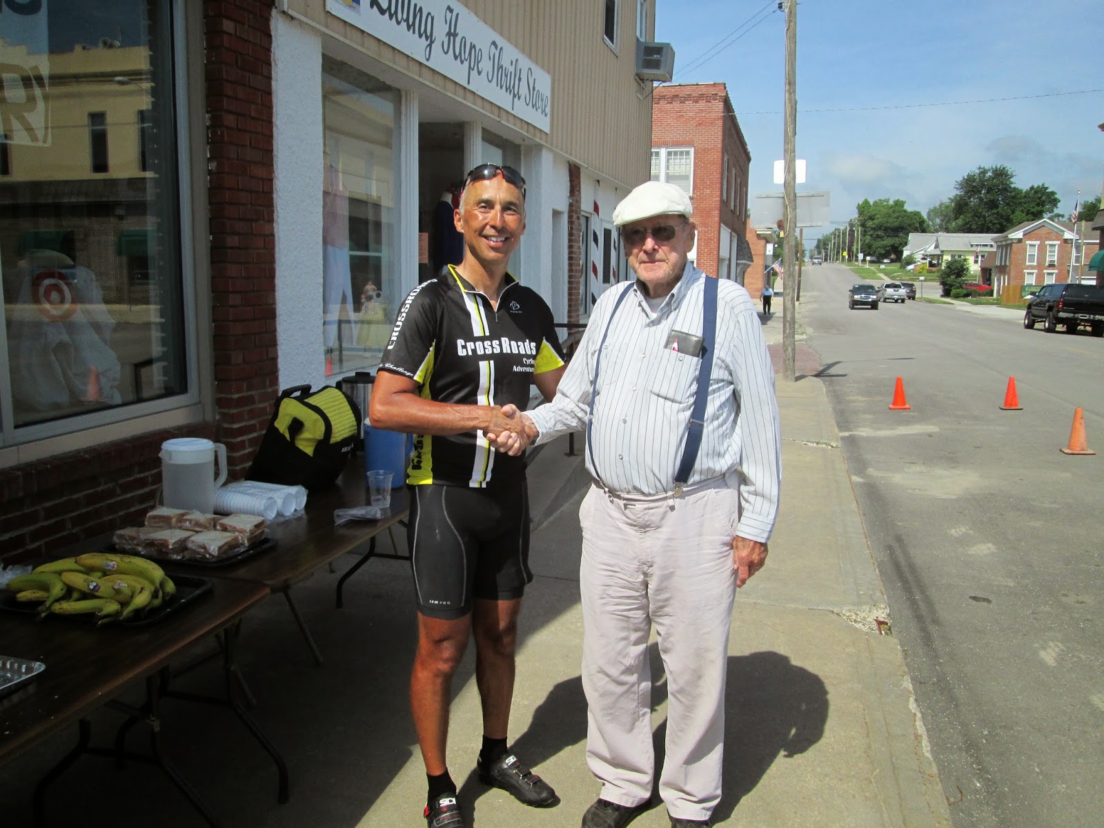 Herm's Coast-to-Coast Bike Ride 2014: Day 27: St. Joseph to Chillicothe MO