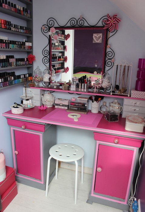 Marie Paillette: [DIY] J'ai relooké ma coiffeuse home made, sans me ruiner