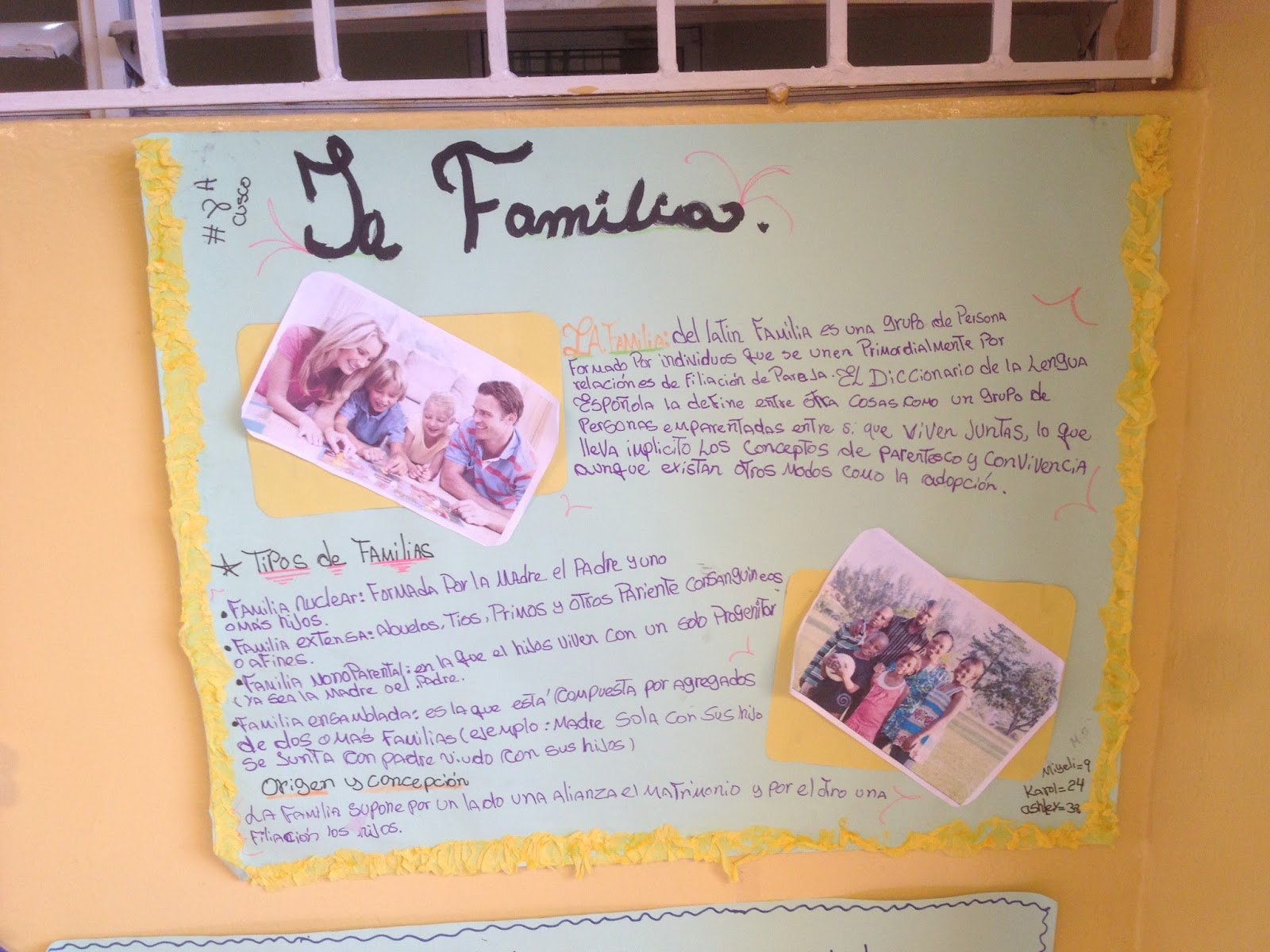 Murales sobre La Familia ~ Escuela Primaria Varias Luces
