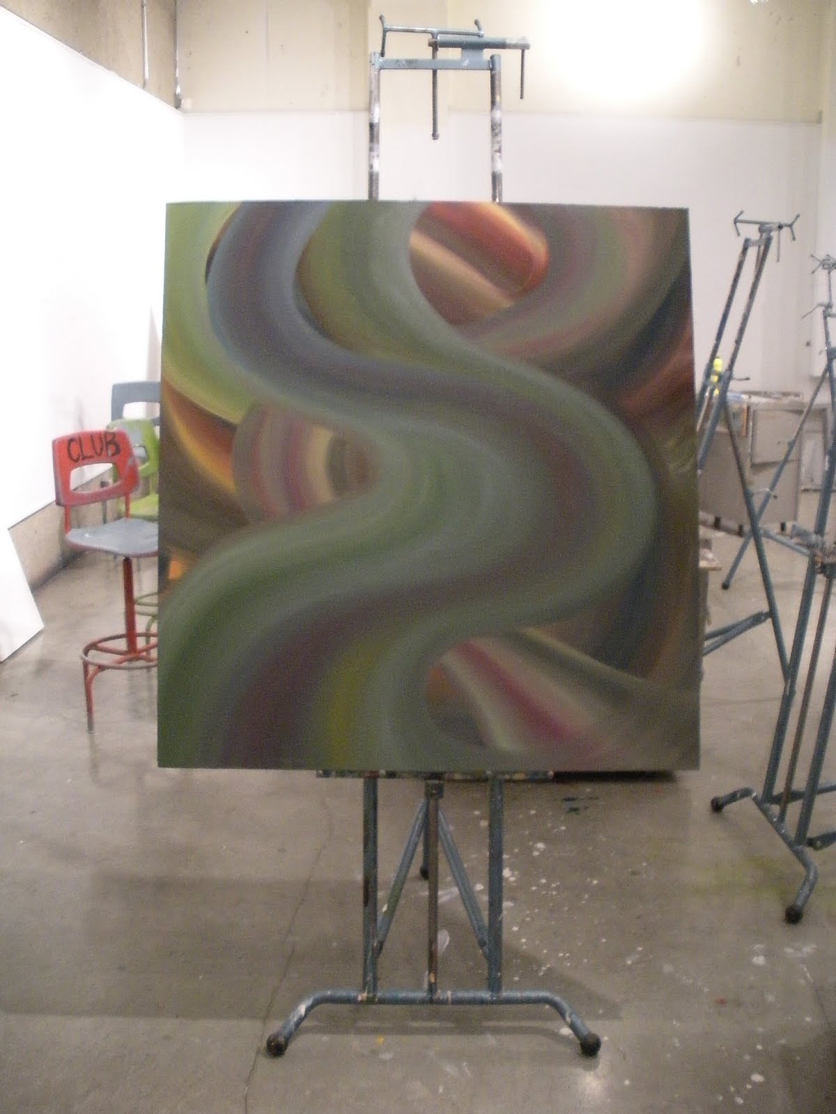 Process Painting Through Abstraction