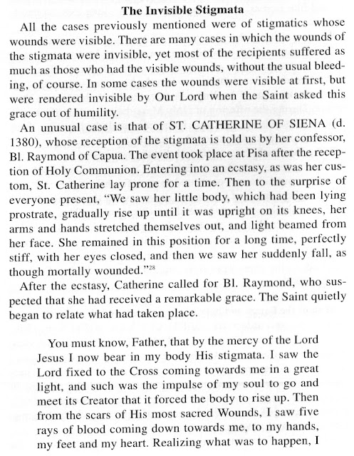 Spiritual Matters: St. Catherine of Siena: Stigmata