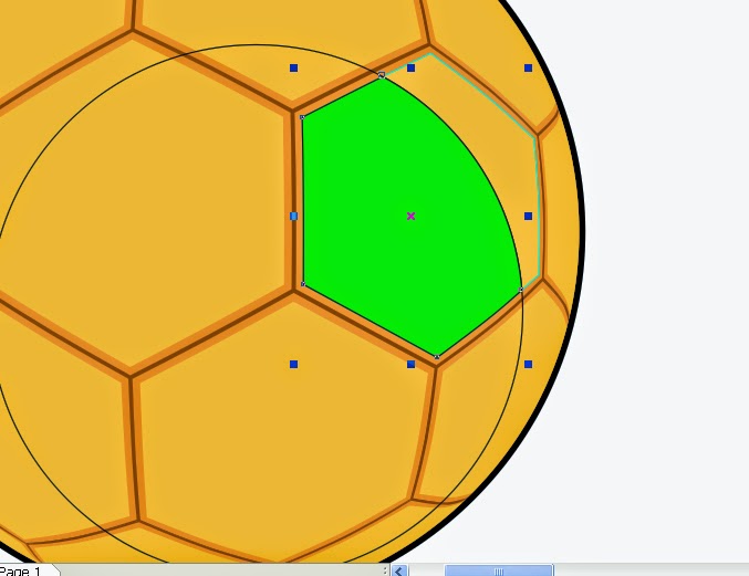 Menggambar Bola Emas di Corel Draw | IqbalART | IQBALART