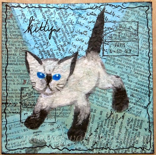 Natures Walk Studio: Torn Paper Collage Animals