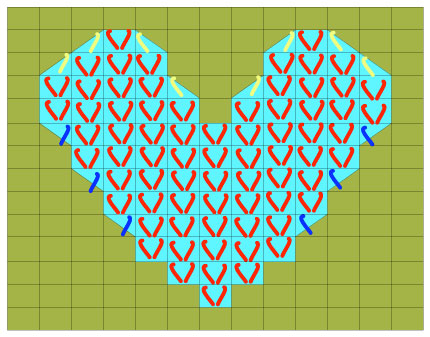 TECHknitting: Duplicate stitching on knitting--basic how-to + tricks ...