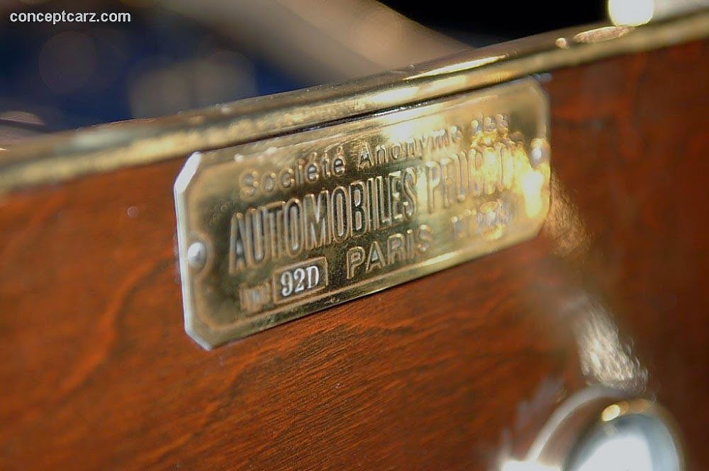 .: Sobrevivientes. Peugeot 92D Landaulet Victoria Top (Labourdette) 1907