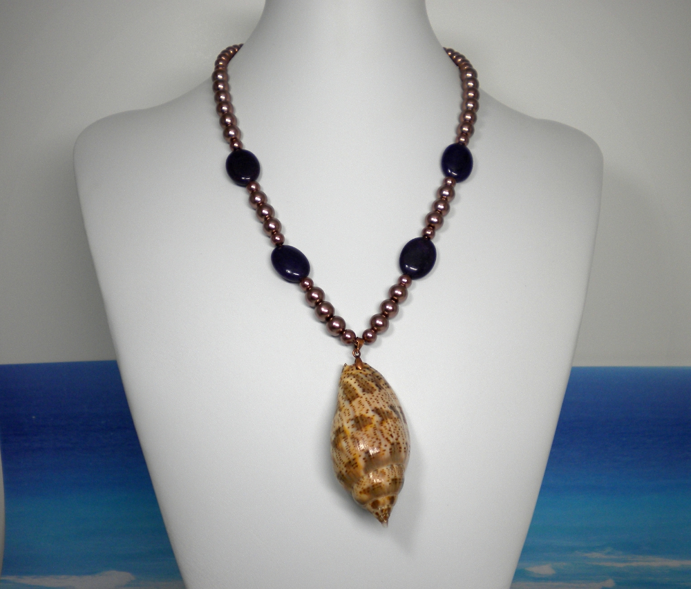 Del's Shells: Seashell Necklaces Beaded with Pearls