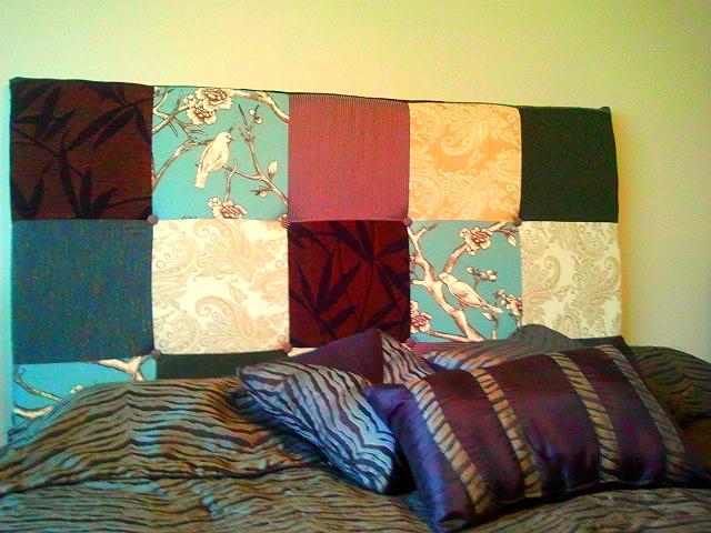 Bird's Blog: Quilted Headboard