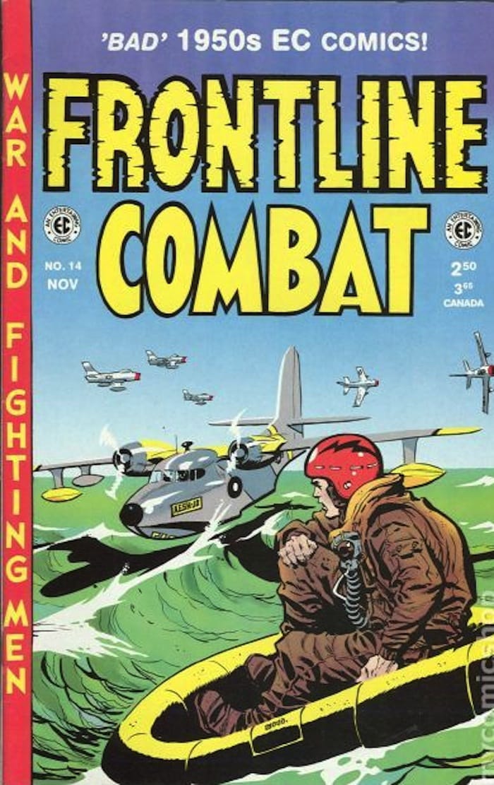 Frontline Combat v2 #14 - Wally Wood, Joe Kubert reprints, Wood cover ...