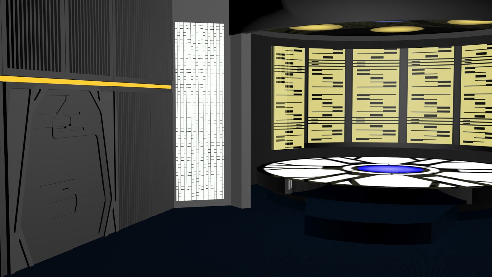 S'Tsung's Blog: Transporter Room (Galaxy Class Ship)