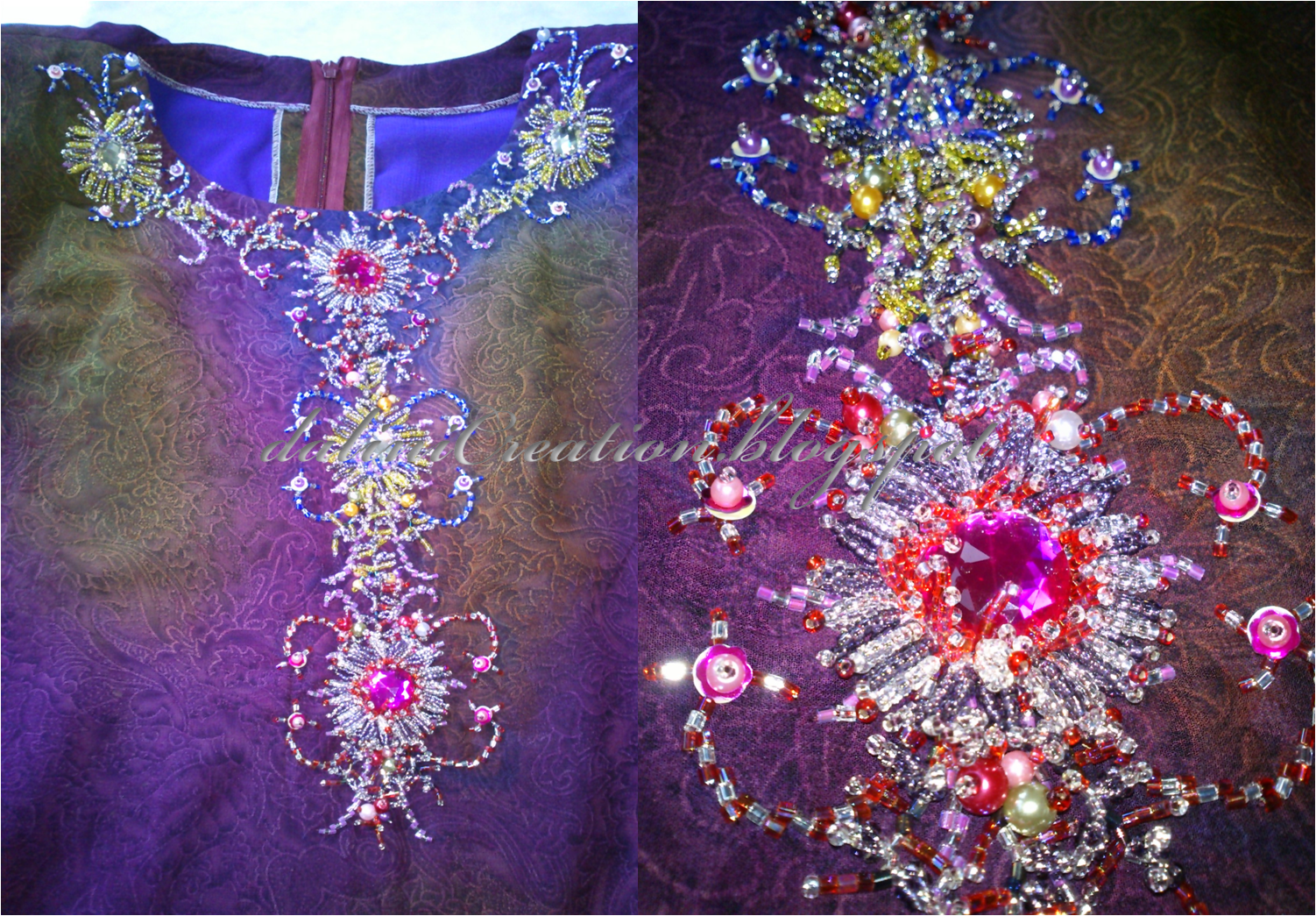 ~Dalini Creation~: ~ Sulaman Manik, Labuci , Kristal & Glass Pearls