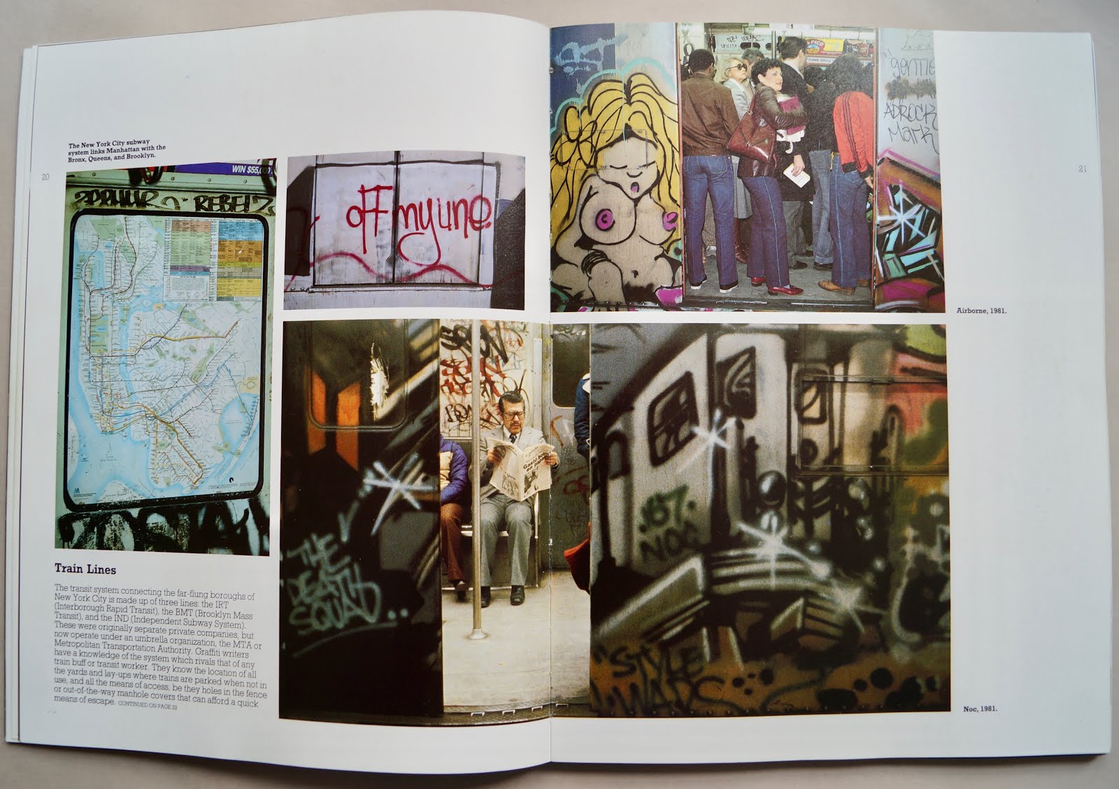 Ofier: Subway Art de Martha Cooper y Henry Chalfant en Español ...