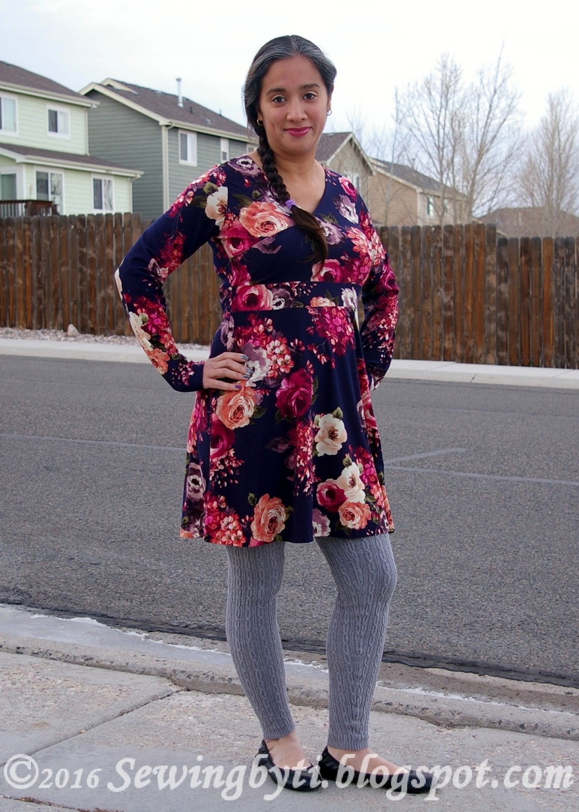 Watcha Wearin' January- Favorite Winter Fabrics - Sewing By Ti