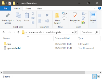 Setup the mod folder