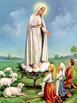 Saint May 13 : Our Lady of Fatima who appeared to the 3 Shepherd ...