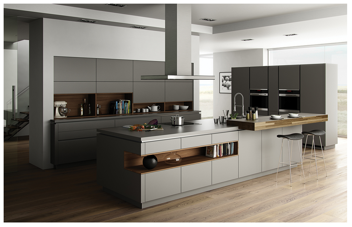 Review Design de bucatarie - Bucatarie moderna cu blat central | Cum ...