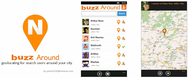 Mobilized Tech: Nimbuzz Windows Phone 1.2.0 UI Concept