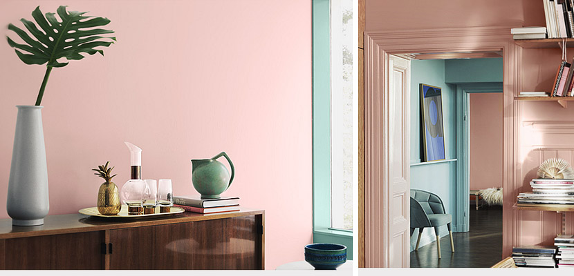 Marzua: Color Rosa Palo en decoración