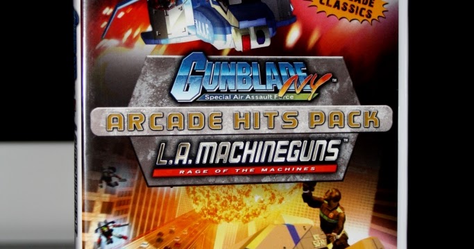 Jogalhões de Força :::: Gunblade NY & L.A. Machine Guns: Arcade Hits Pack