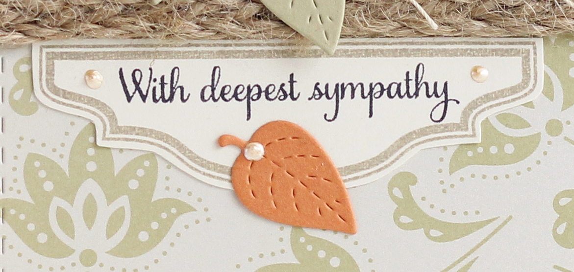 Autumn sympathy cards | Colleen Dietrich Designs