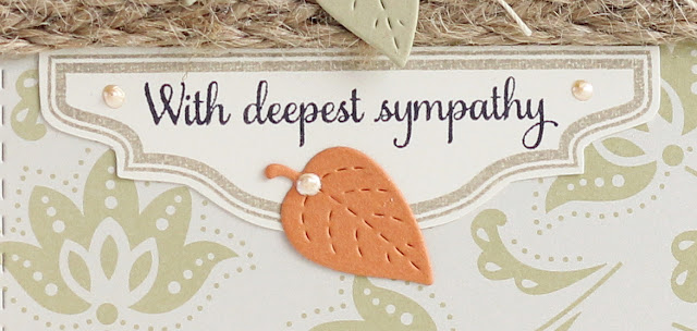 Autumn sympathy cards | Colleen Dietrich Designs
