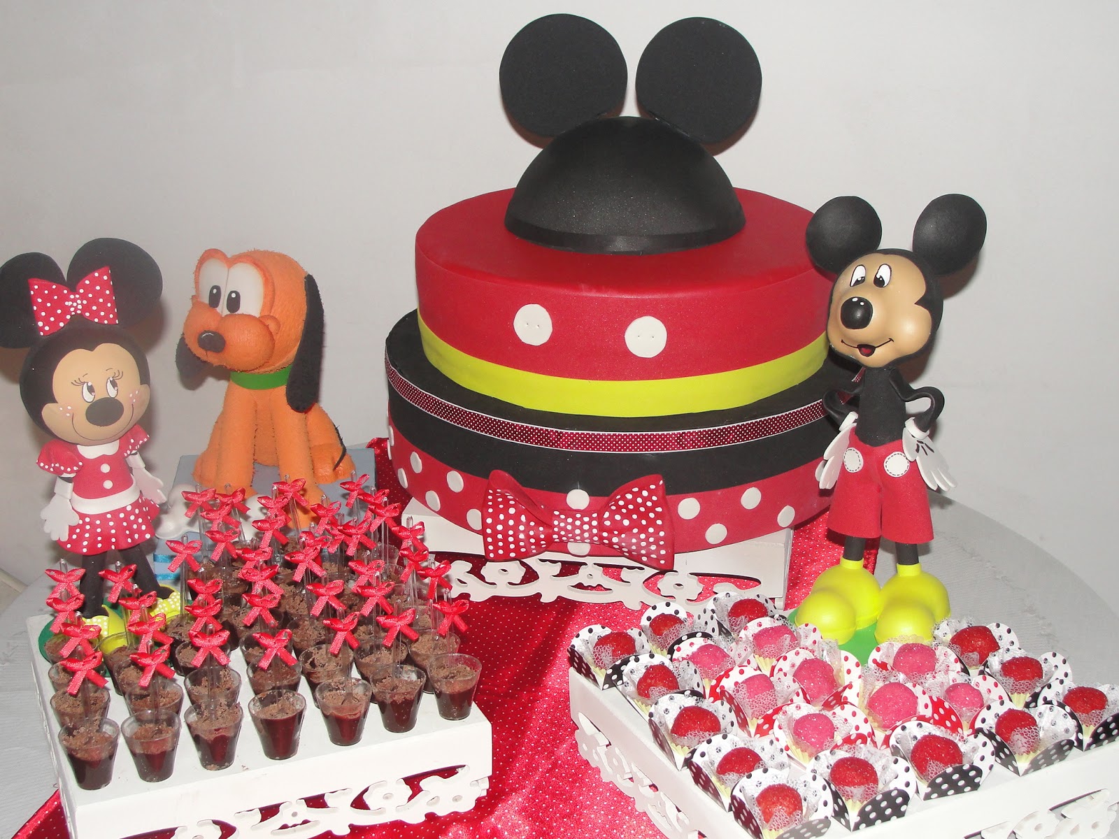 Adoriabelle Festas: Decoração de festa tema: Mickey Mouse