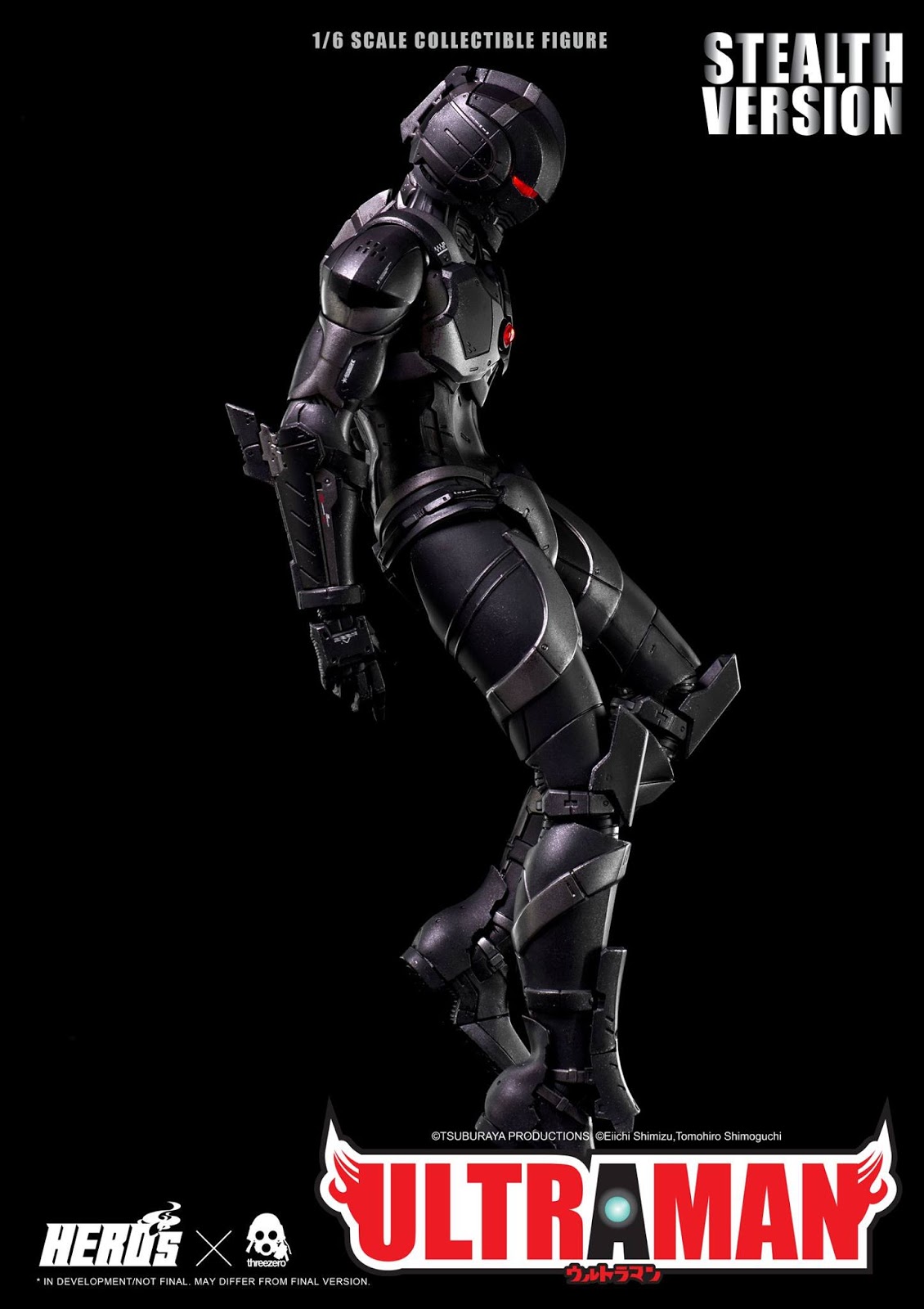 toyhaven: Threezero 1/6th scale STEALTH VERSION ULTRAMAN 12-inch ...