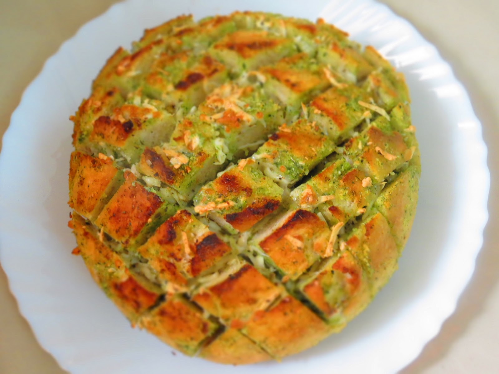 Mittu Cooking Love: Blooming Garlic Bread with Cheese