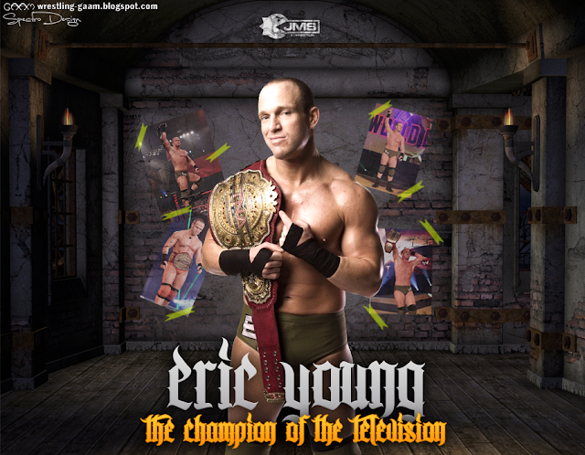 Eric Young TNA Television ChampionWrestle Mania